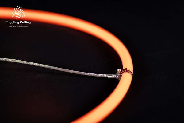 Fire Iso Hoop | Juggling Calling